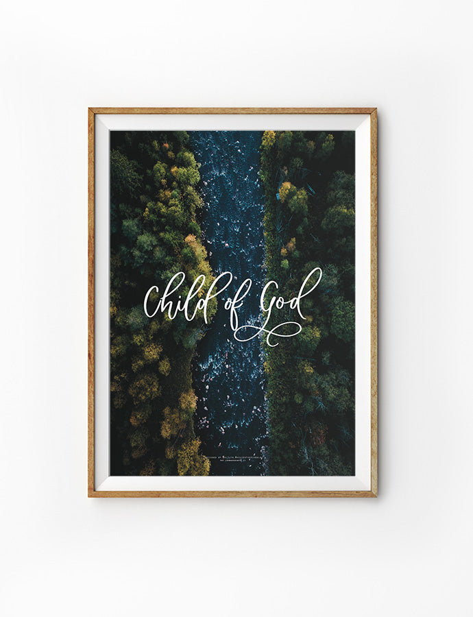 Child Of God | Poster | The Commandment Co – The Commandment Co