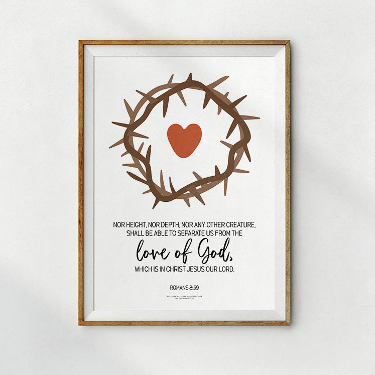 Love of God | Poster | DesignECShop x TCCo – The Commandment Co