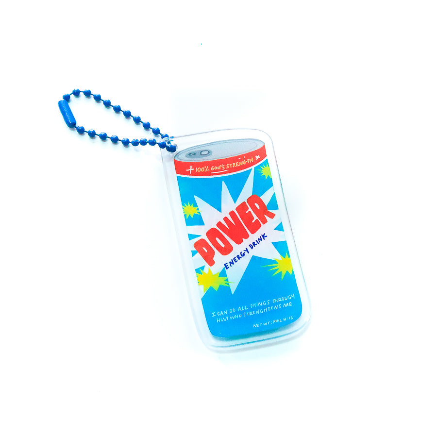 Power Energy Drink {LOVE SUPERMARKET} | Keychain | The Commandment Co ...