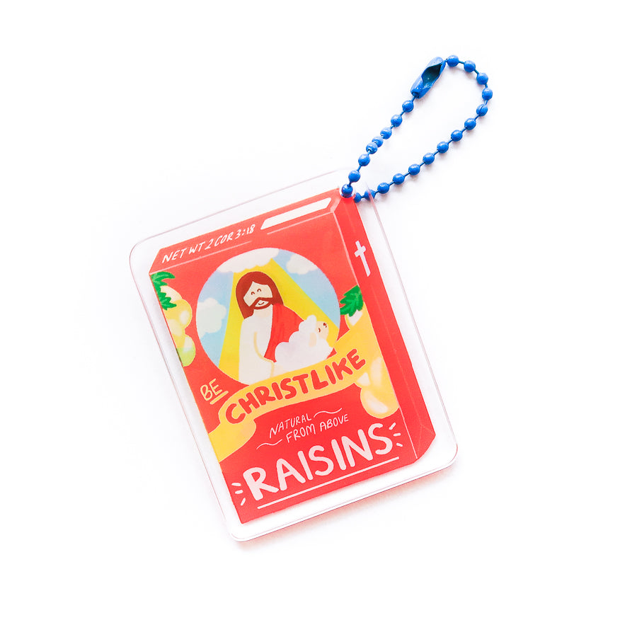 Raisins Christlike {LOVE SUPERMARKET} | Keychain | The Commandment Co ...