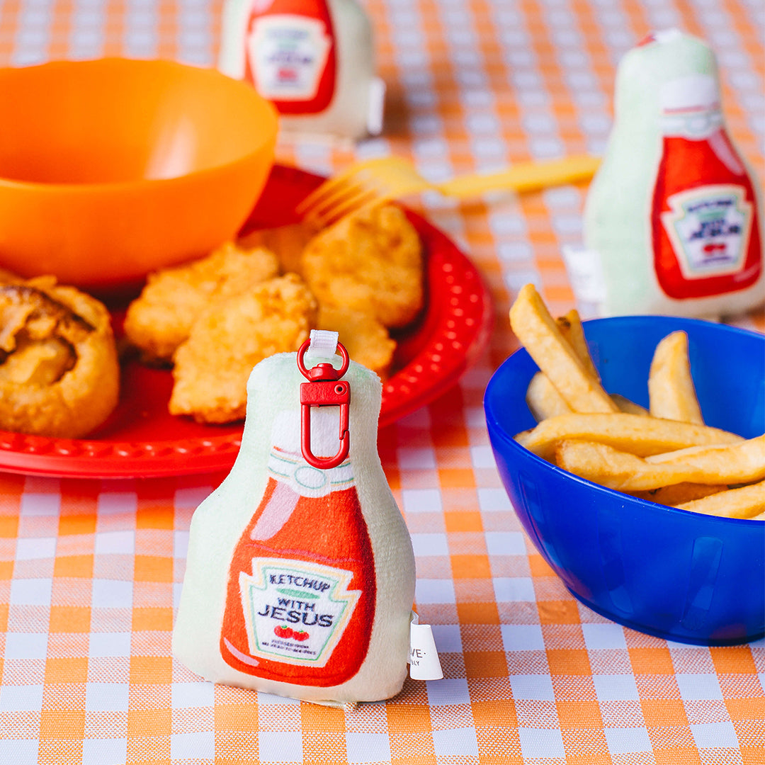 Ketchup With Jesus | Squishy Plushie Keychain | The Brave Assembly ...