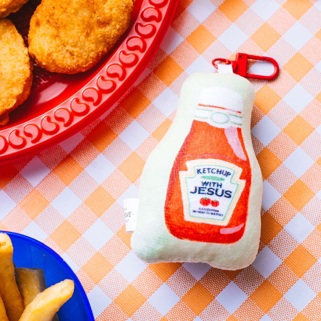 Ketchup With Jesus | Squishy Plushie Keychain | The Brave Assembly ...