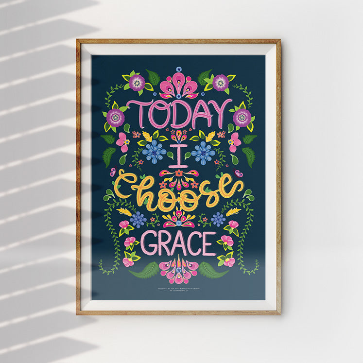 I Choose Grace | Poster | The Commandment Co – The Commandment Co