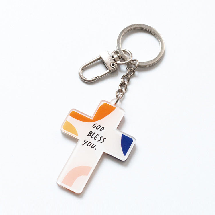 God Bless You & Loves You | Keychain | The Commandment Co – The ...