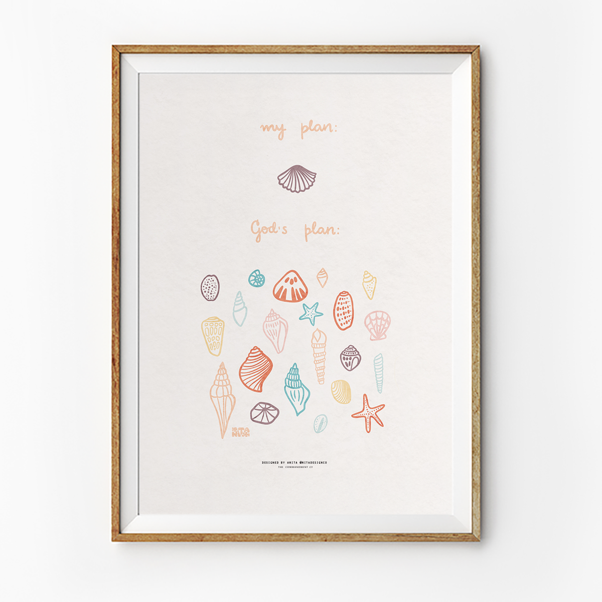 God's Plan | Poster | Nitadesignco x TCCo – The Commandment Co