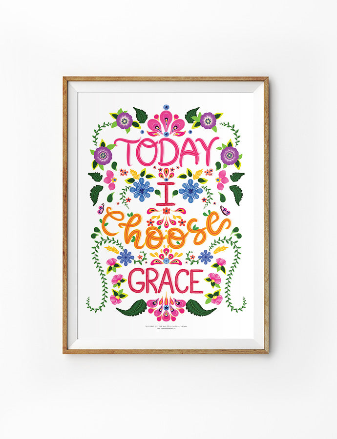 I Choose Grace | Poster | The Commandment Co – The Commandment Co