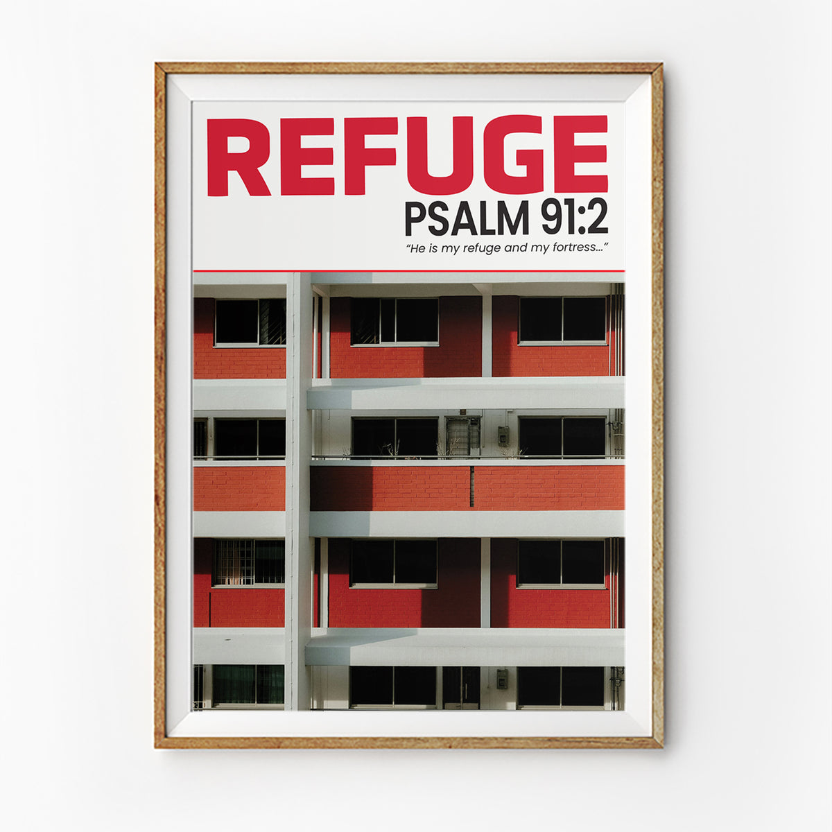 Home is my Refuge | Poster | TCCo – The Commandment Co