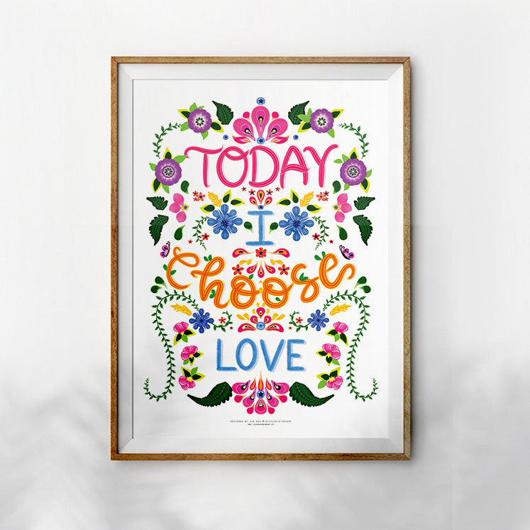 I Choose Love | Poster | The Commandment Co – The Commandment Co