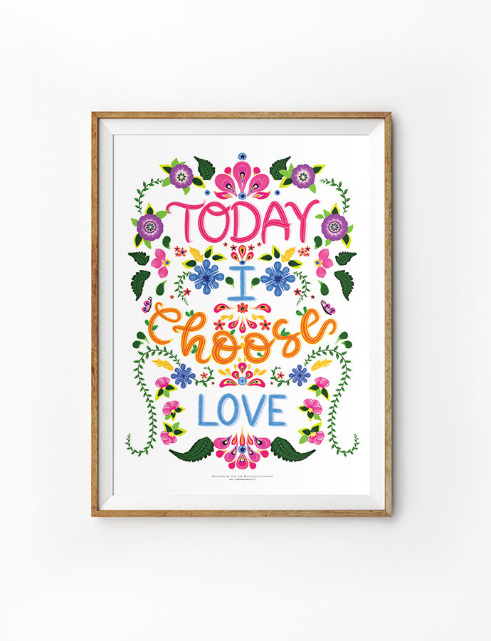 I Choose Love | Poster | The Commandment Co – The Commandment Co