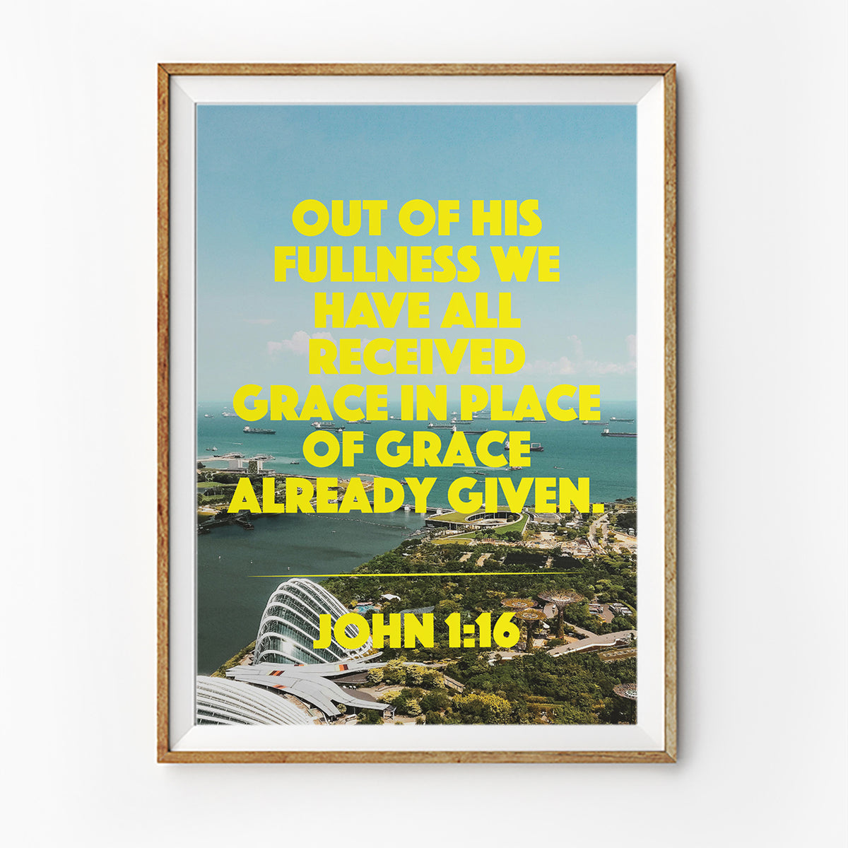 Out of His Fullness | Poster | TCCo – The Commandment Co