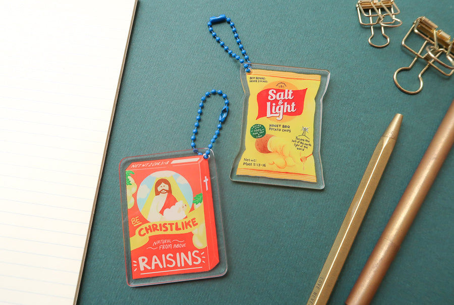 Raisins Christlike {LOVE SUPERMARKET} | Keychain | The Commandment Co ...