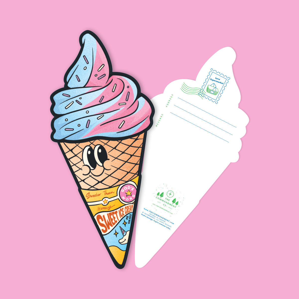 Ice Cream Cone | Cards | The Commandment Co – The Commandment Co