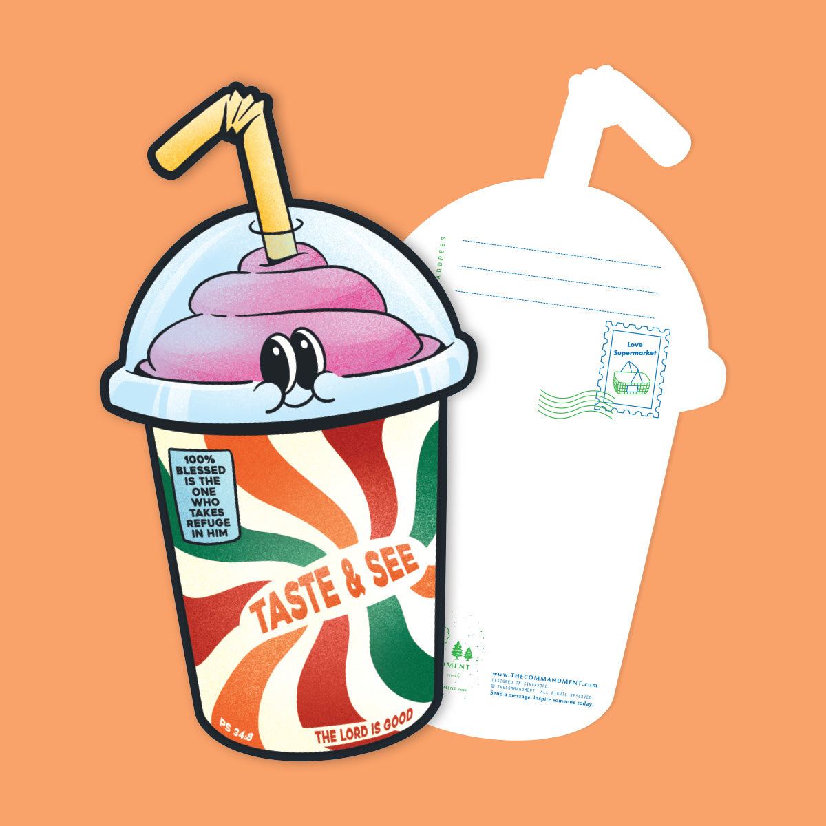Taste and See Slushie | Cards | The Commandment Co – The Commandment Co