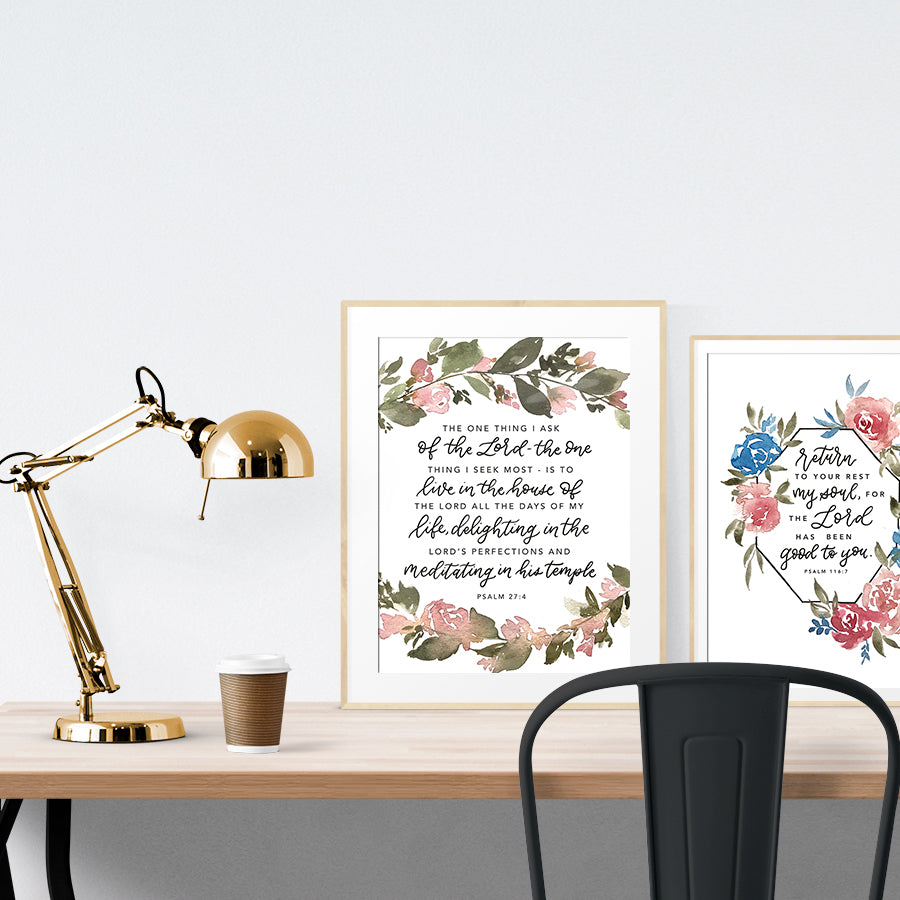 One Thing I Ask of The Lord | Poster | The Commandment Co – The ...