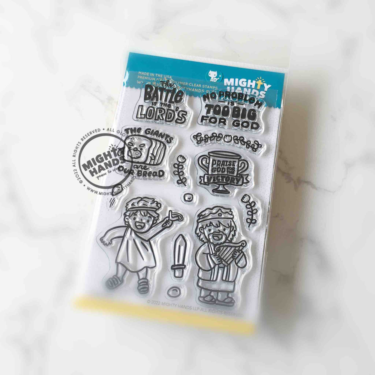 King David | Stamp | The Commandment Co – The Commandment Co