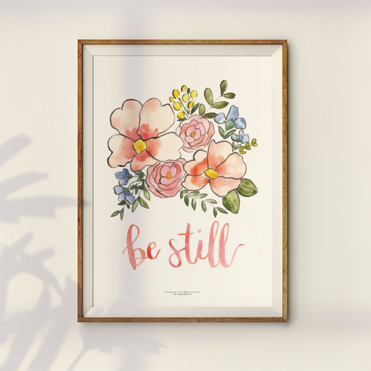 Be Still | Poster | The Commandment Co – The Commandment Co