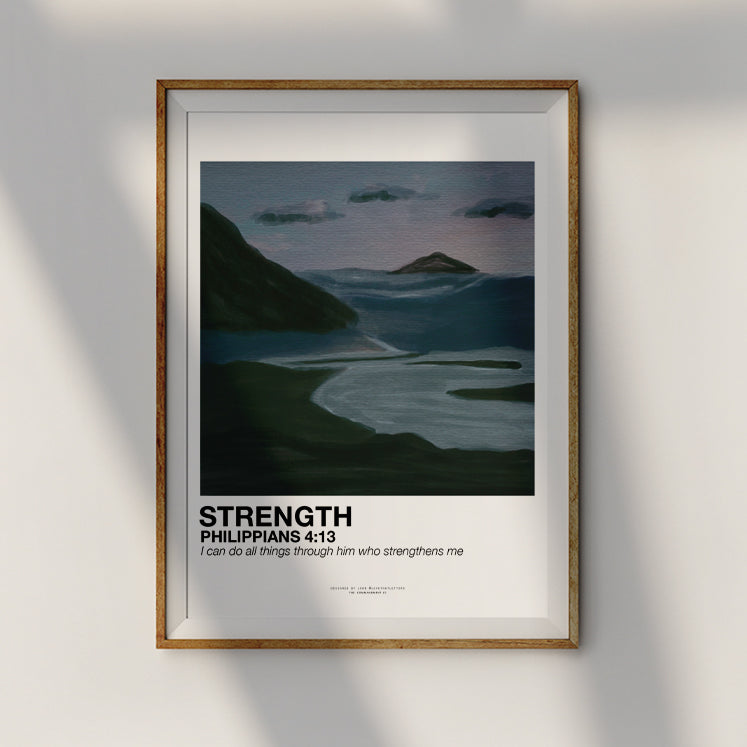 Strength | Poster | The Commandment Co – The Commandment Co