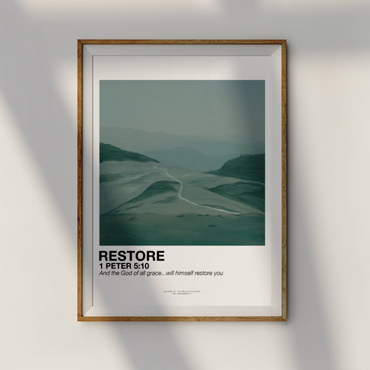 Restore | Poster | The Commandment Co – The Commandment Co