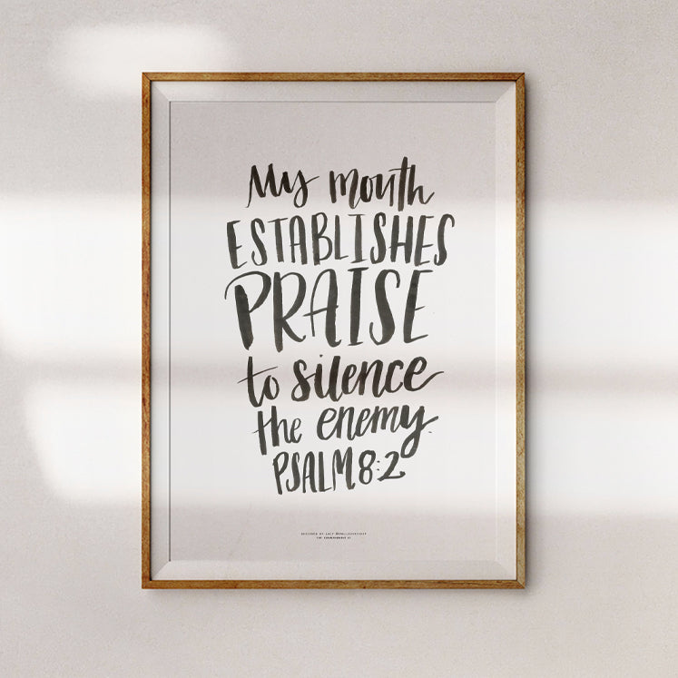 Praise | Poster | The Commandment Co – The Commandment Co