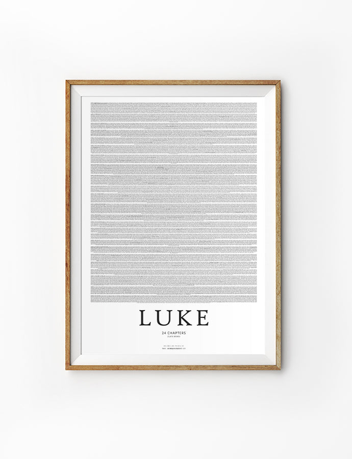 Gospel of Luke | Posters | The Commandment Co – The Commandment Co